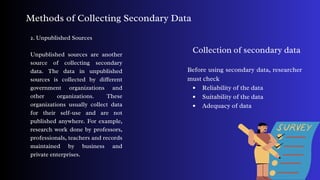 METHODS OF DATA COLLECTION (Research methodology) | PDF