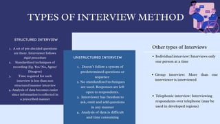 METHODS OF DATA COLLECTION (Research methodology) | PDF