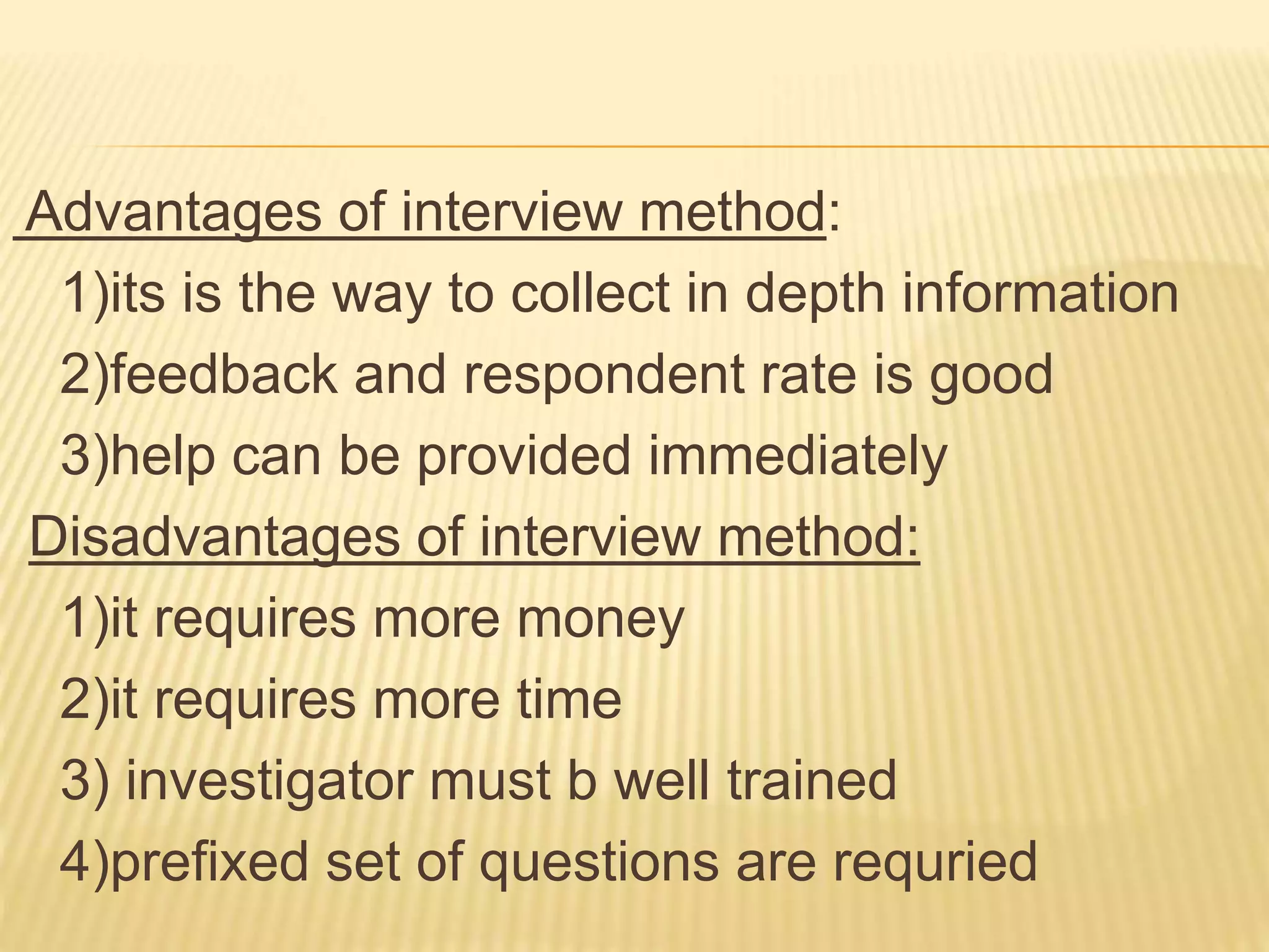 Methods of data collection | PPTX