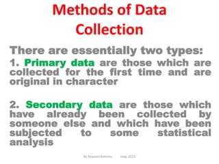 Methods of Data Collection assignment.pptx
