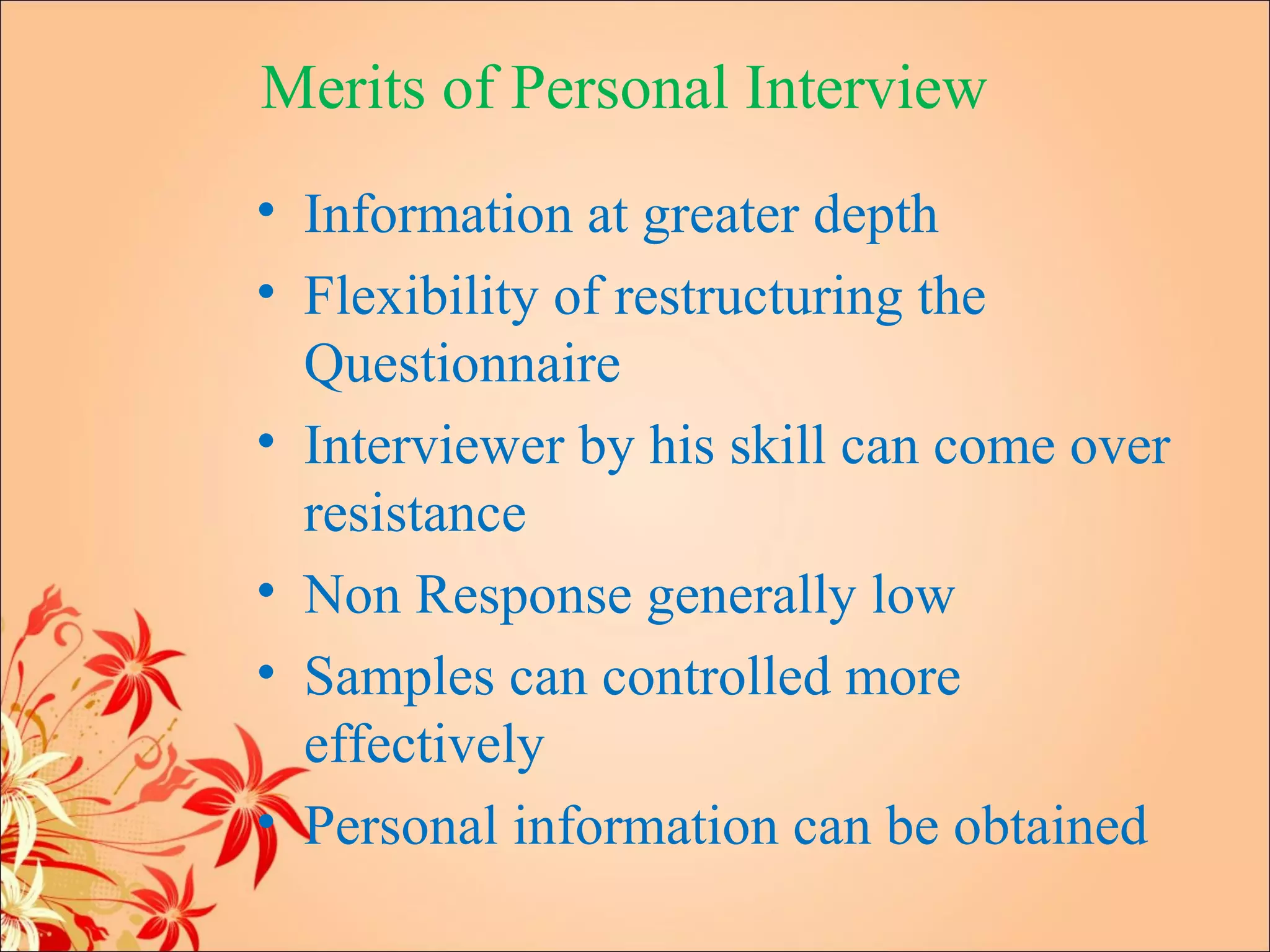 Methods of data collection | PPT