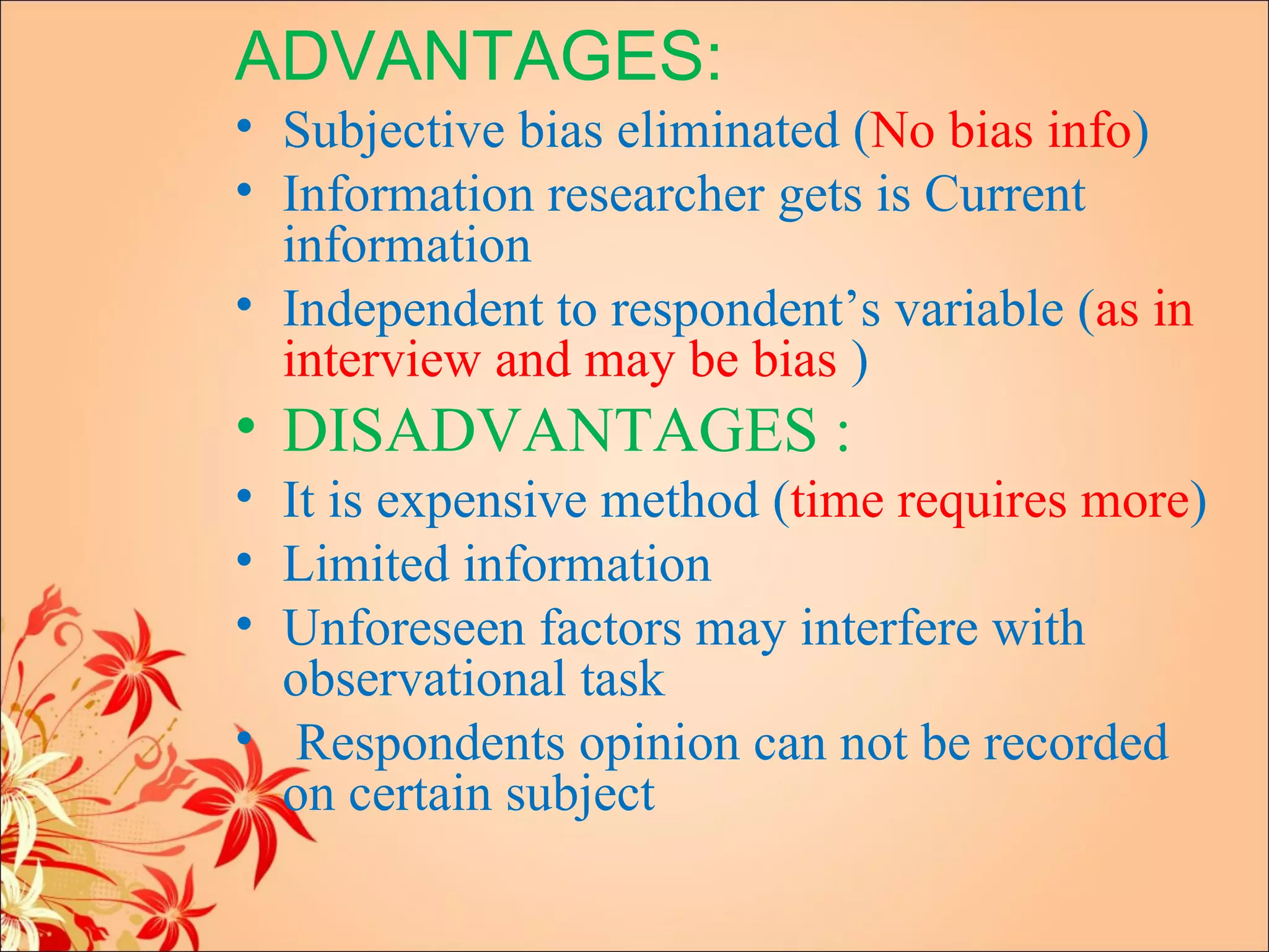 Methods of data collection | PPT