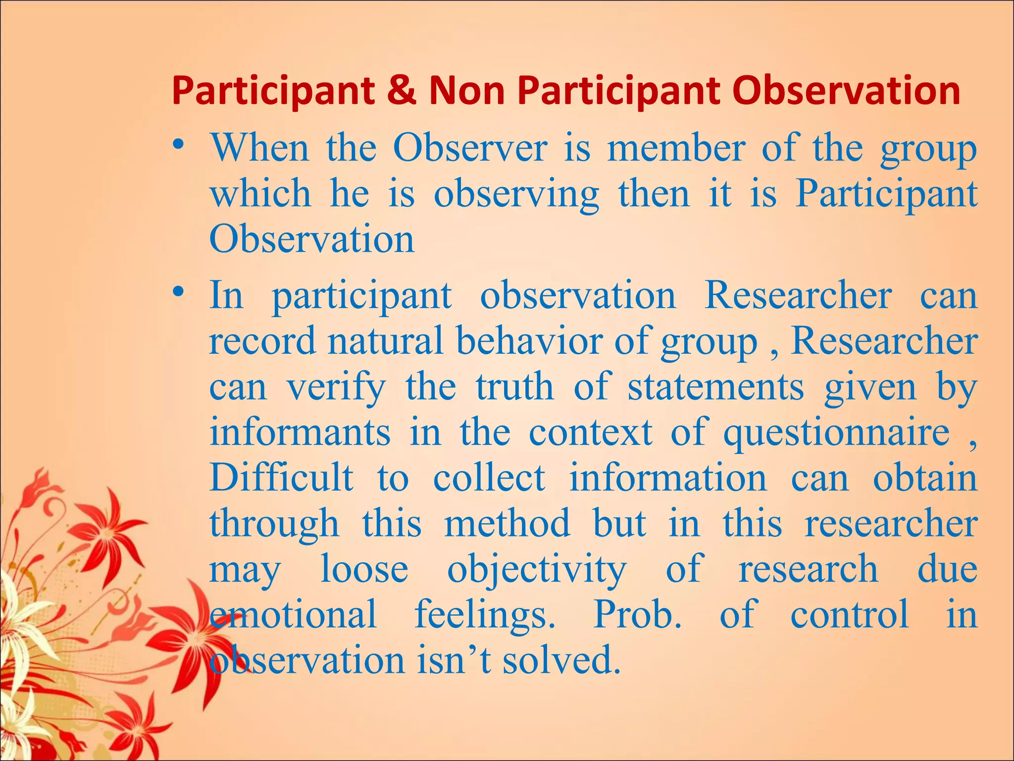 Methods of data collection | PPT