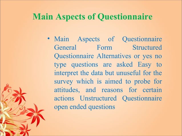 Methods of data collection | PPT
