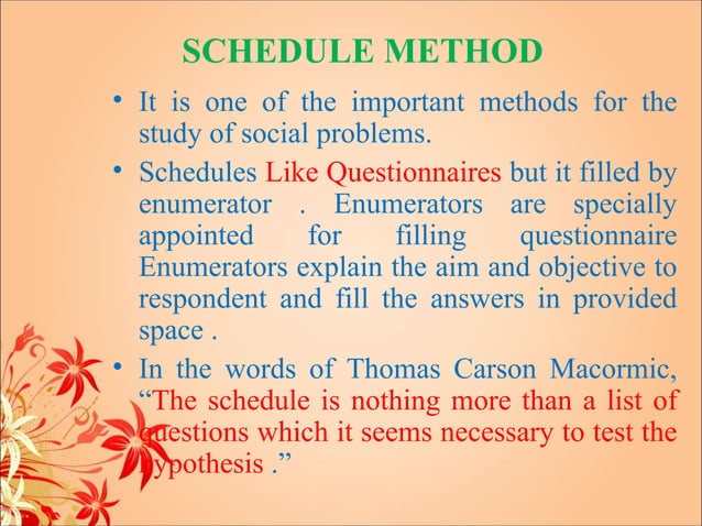 Methods of data collection | PPT