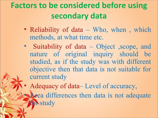Methods of data collection | PPT
