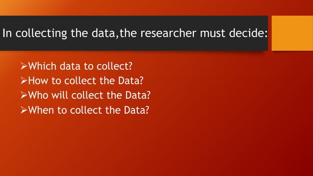 Methods of data collection (research methodology) | PPTX | Educational ...