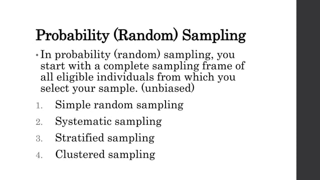 Methods of Data Collection, Sampling Techniques and Methods in ...