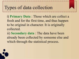 Methods of data collection sdr final | PPTX