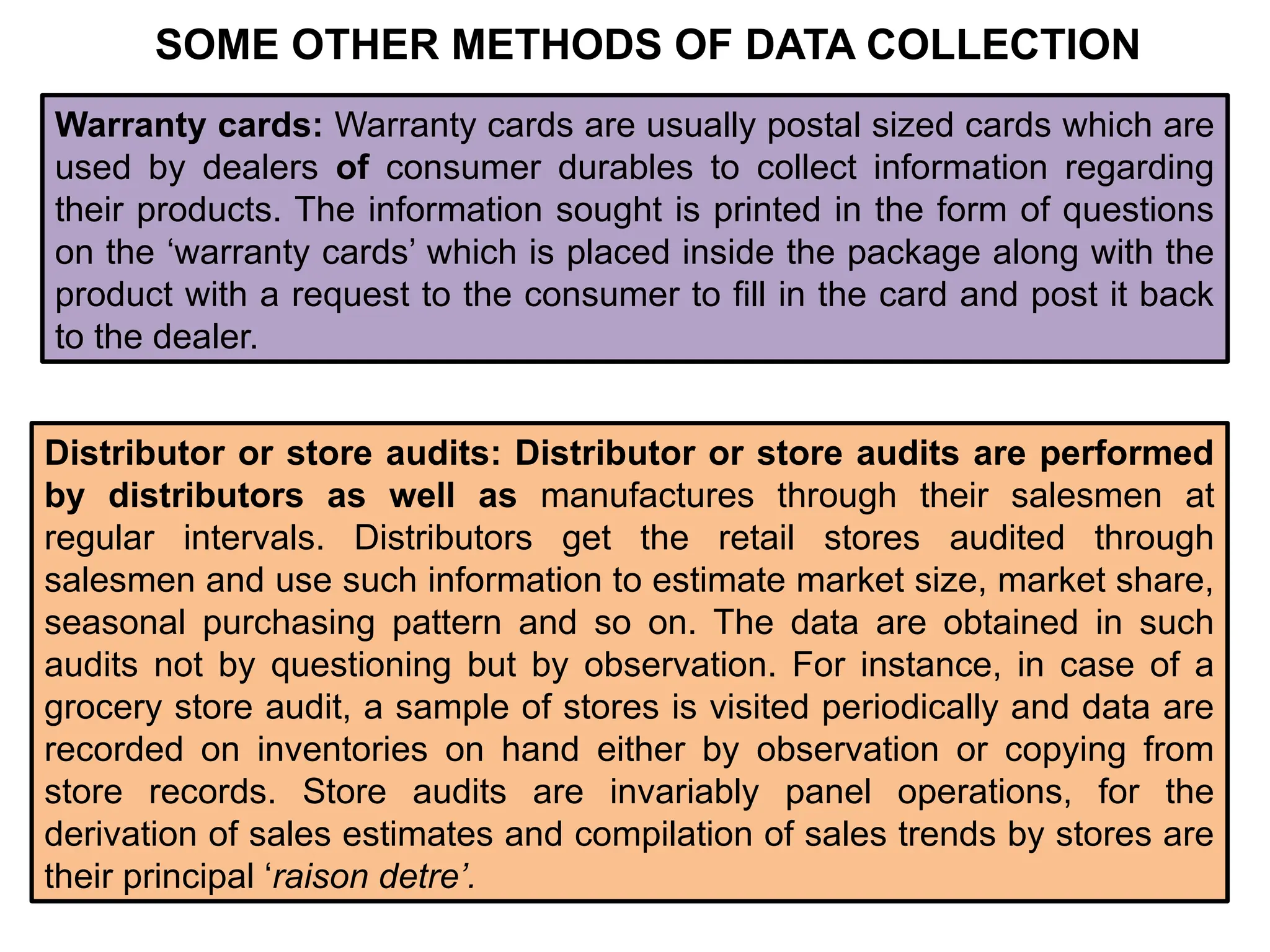 Methods of Data Collection - Primary, Secondary | PPT