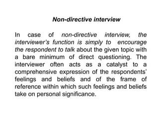 Methods of Data Collection - Primary, Secondary | PPT