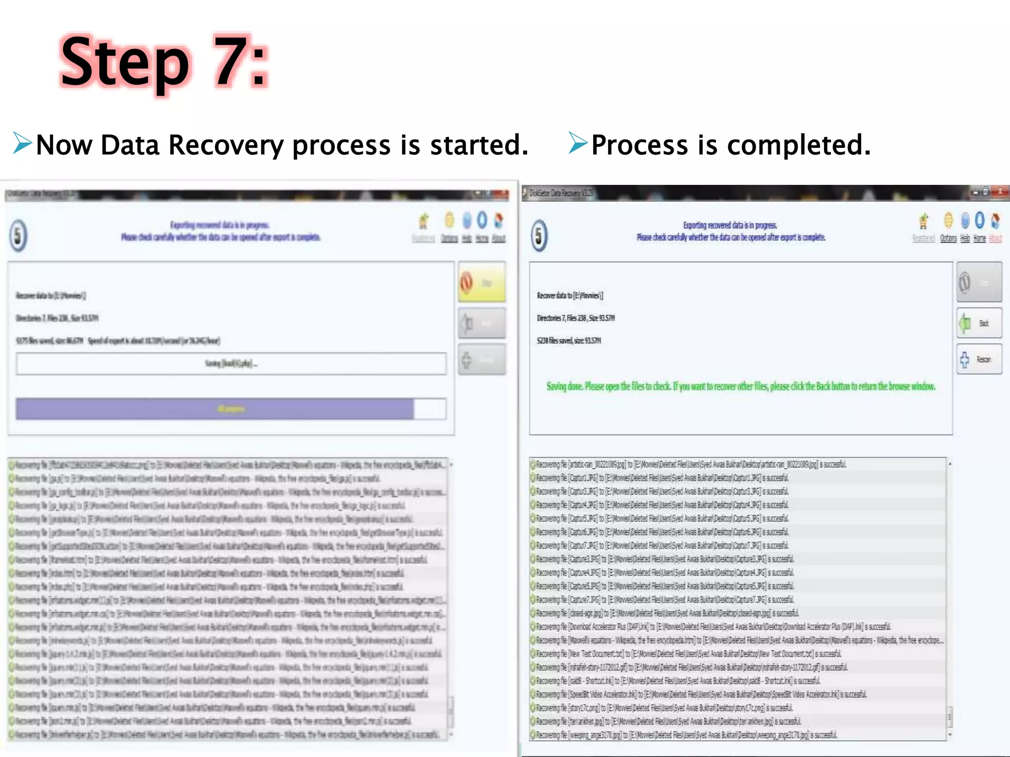 Methods of data recovery | PPTX