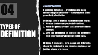 Methods of Definition | PPTX