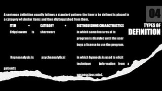 Methods of Definition | PPTX