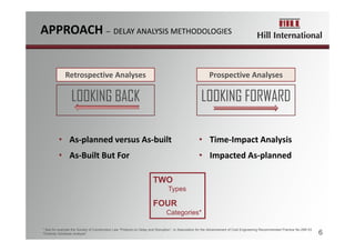 Methods of delay analysis | PDF