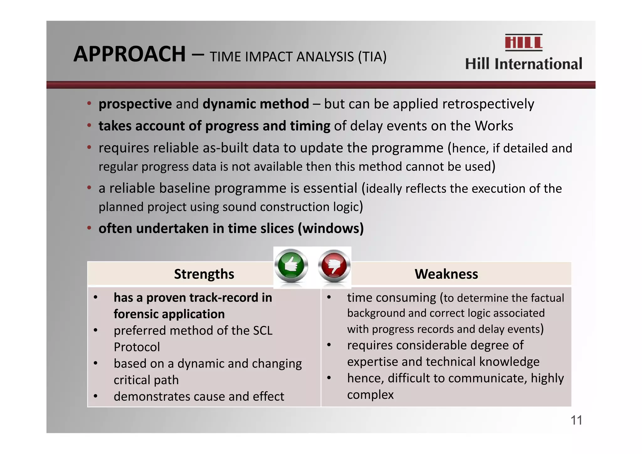 Methods of delay analysis | PDF