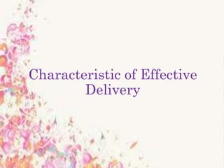 Methods of delivery | PPTX