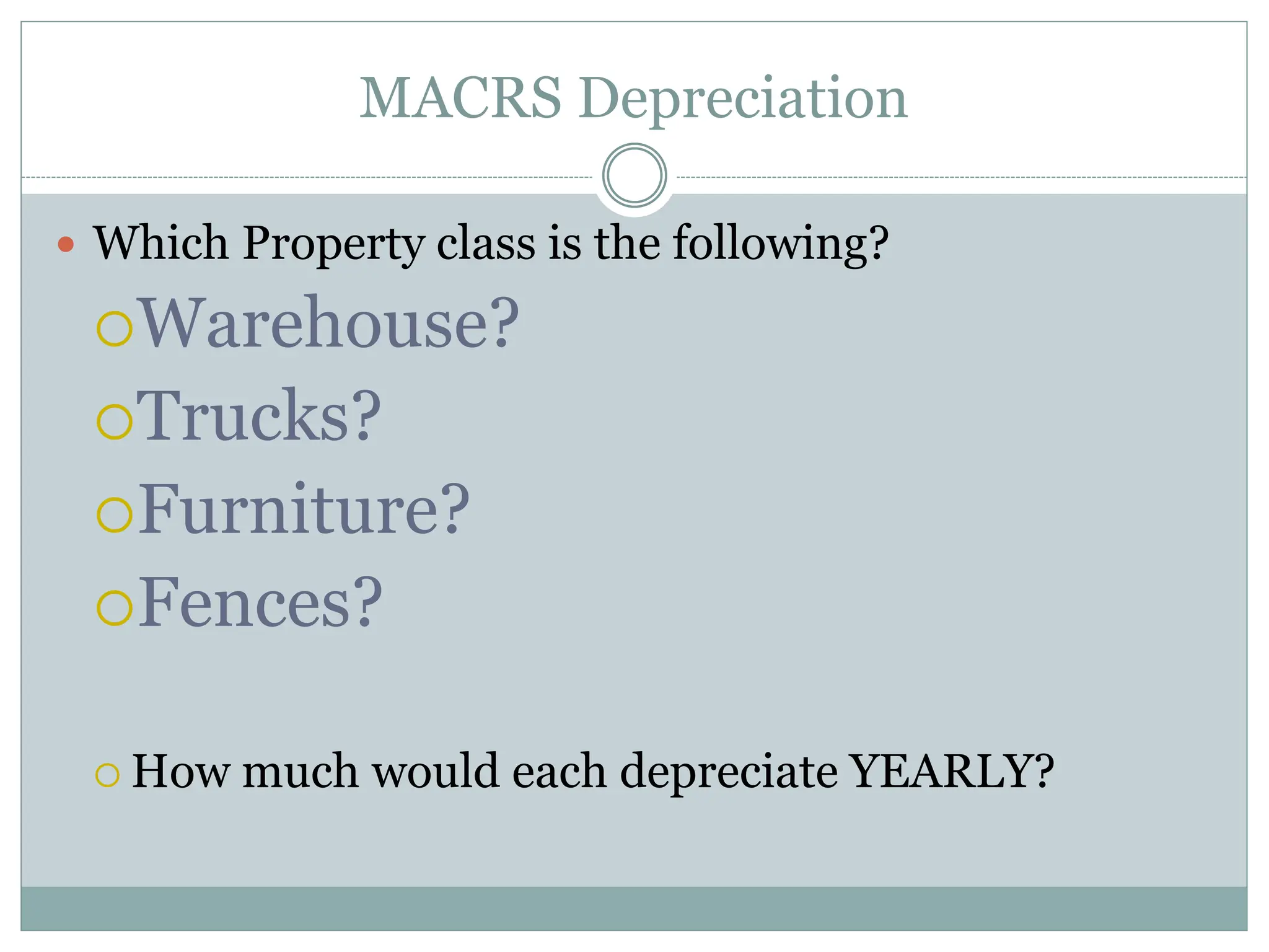 Methods of Depreciation Power Point Presentation.ppt