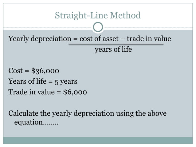 Methods of Depreciation.ppt for students for accounts | PPT