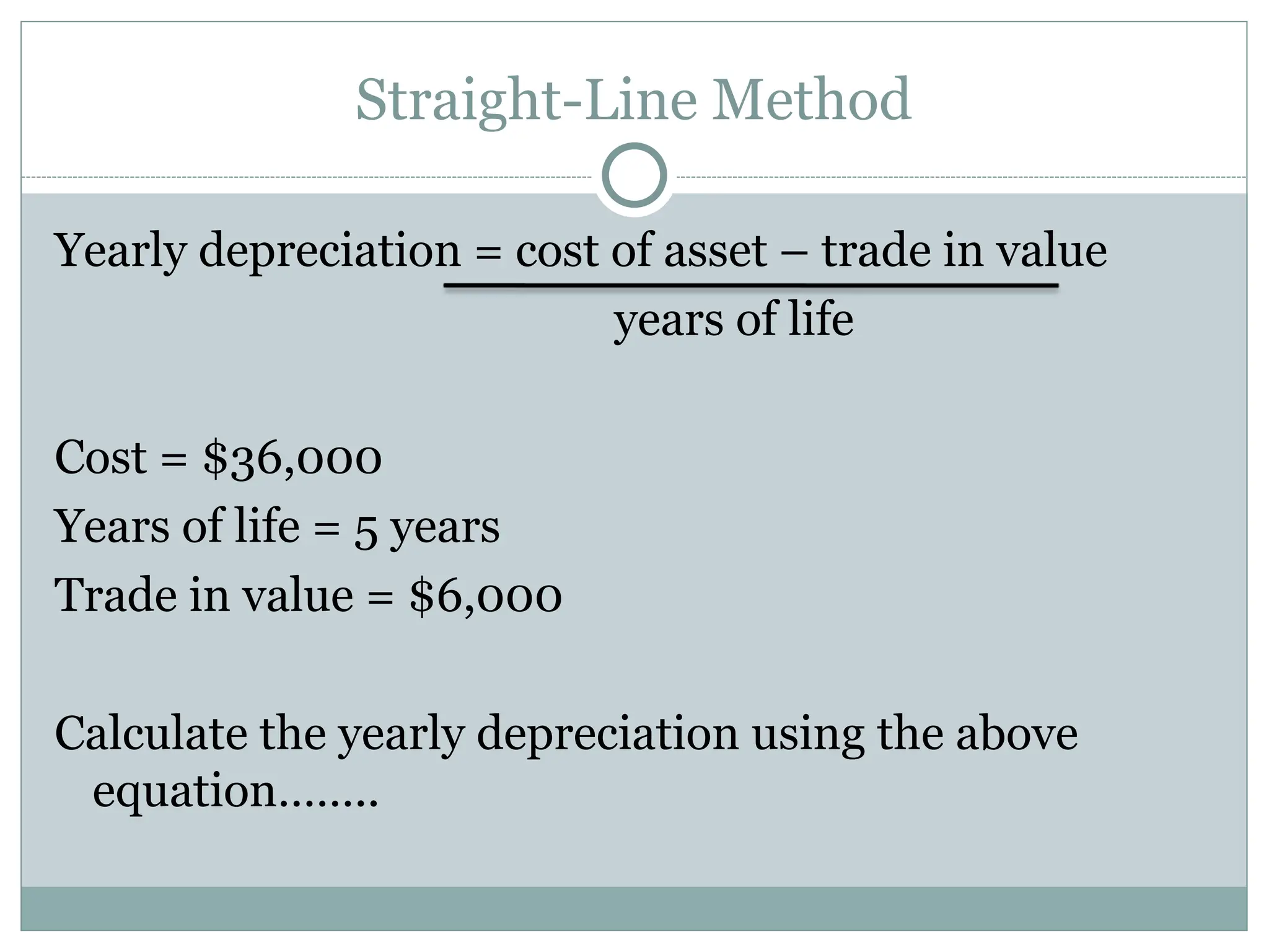 Methods of Depreciatio of engineering economics | PPT