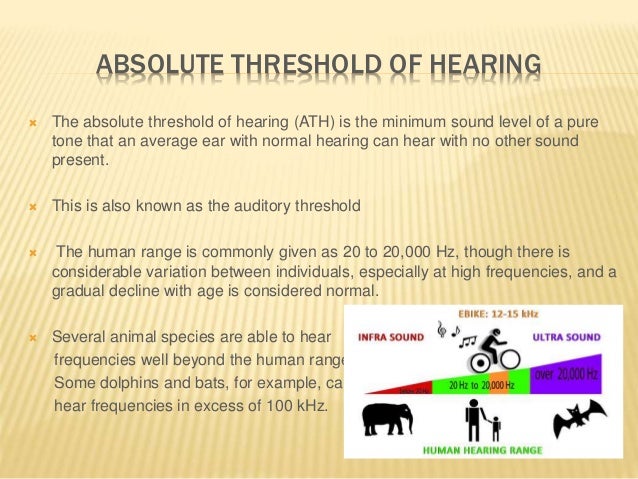 Taste Absolute Threshold Youtube