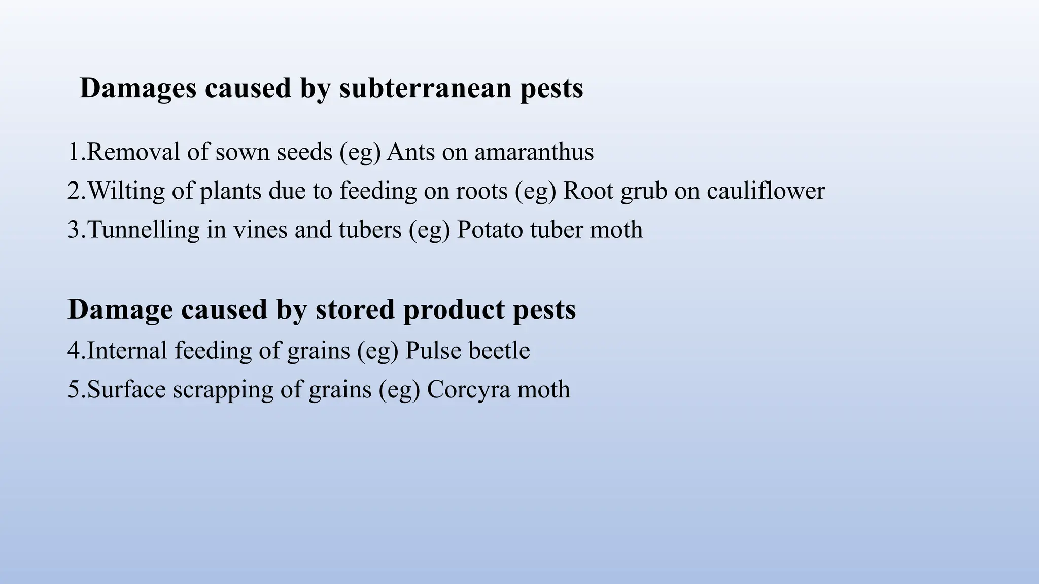 Methods of detection of insectsmpest pestpptx | PPTX