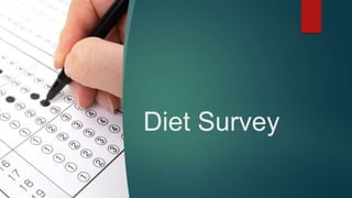 Methods of Determining Nutritional Status in India | PPTX