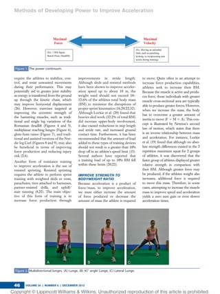 Methods of developing power to improve acceleration for the non track ...