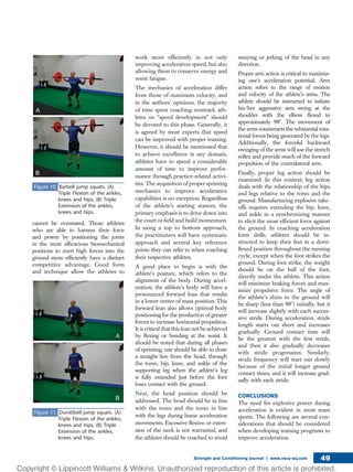 Methods of developing power to improve acceleration for the non track ...