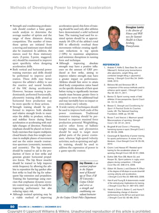 Methods of developing power to improve acceleration for the non track ...