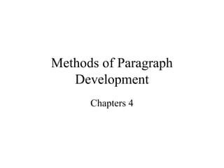 Methods of development practice | PPT