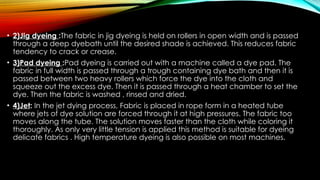Textile Fibre - Methods of dyeing - Fabric.pptx