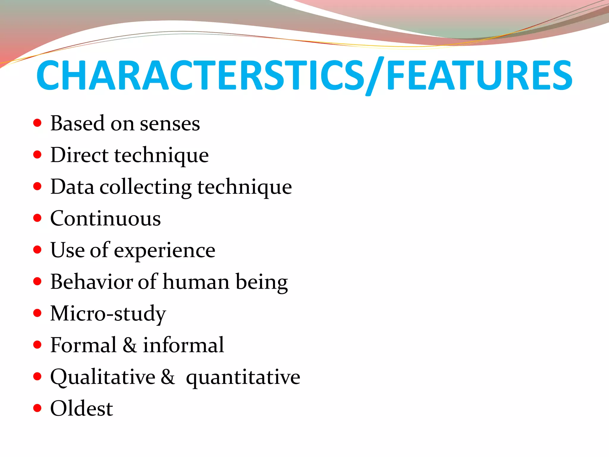 Methods of educational psychology and research. | PPTX