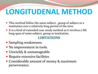 Methods of educational psychology and research. | PPTX