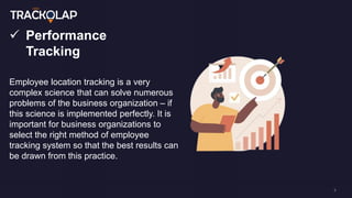 Methods of Employee Location Tracking Systems | PPTX