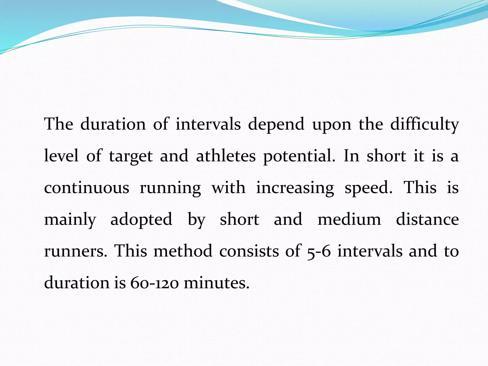 Methods of endurance | PPTX