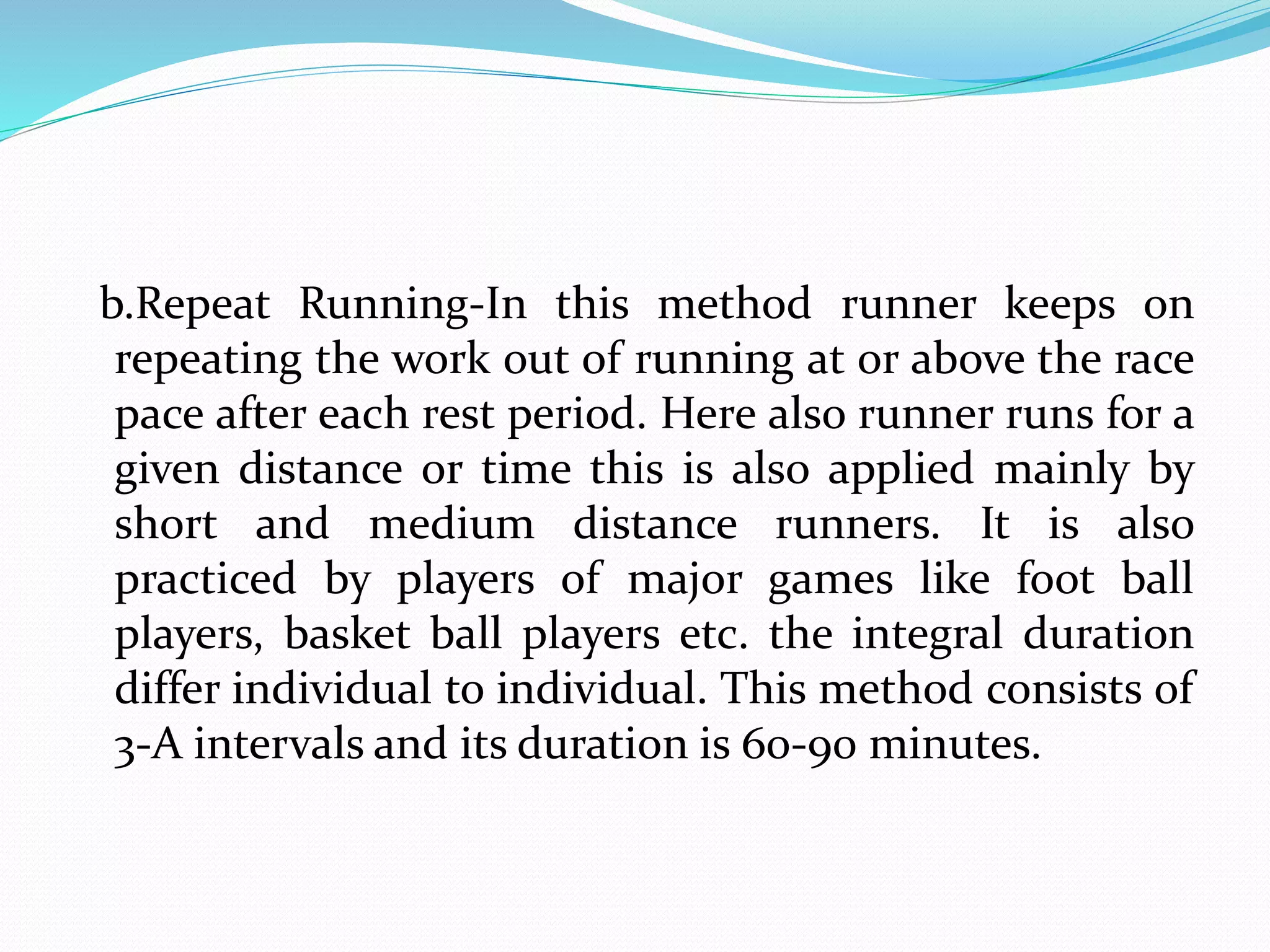 Methods of endurance | PPTX