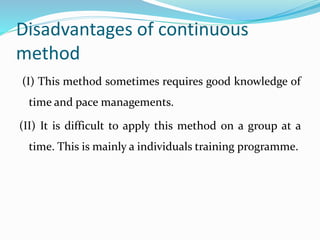 Methods of endurance | PPTX