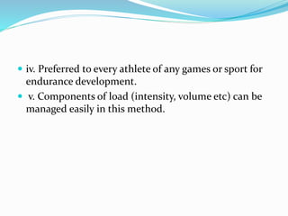 Methods of endurance | PPTX