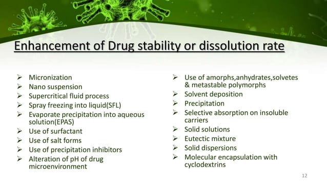 Methods of enhancing bioavailability of drugs | PPTX | Digestive ...