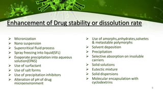 Methods of enhancing bioavailability of drugs | PPTX