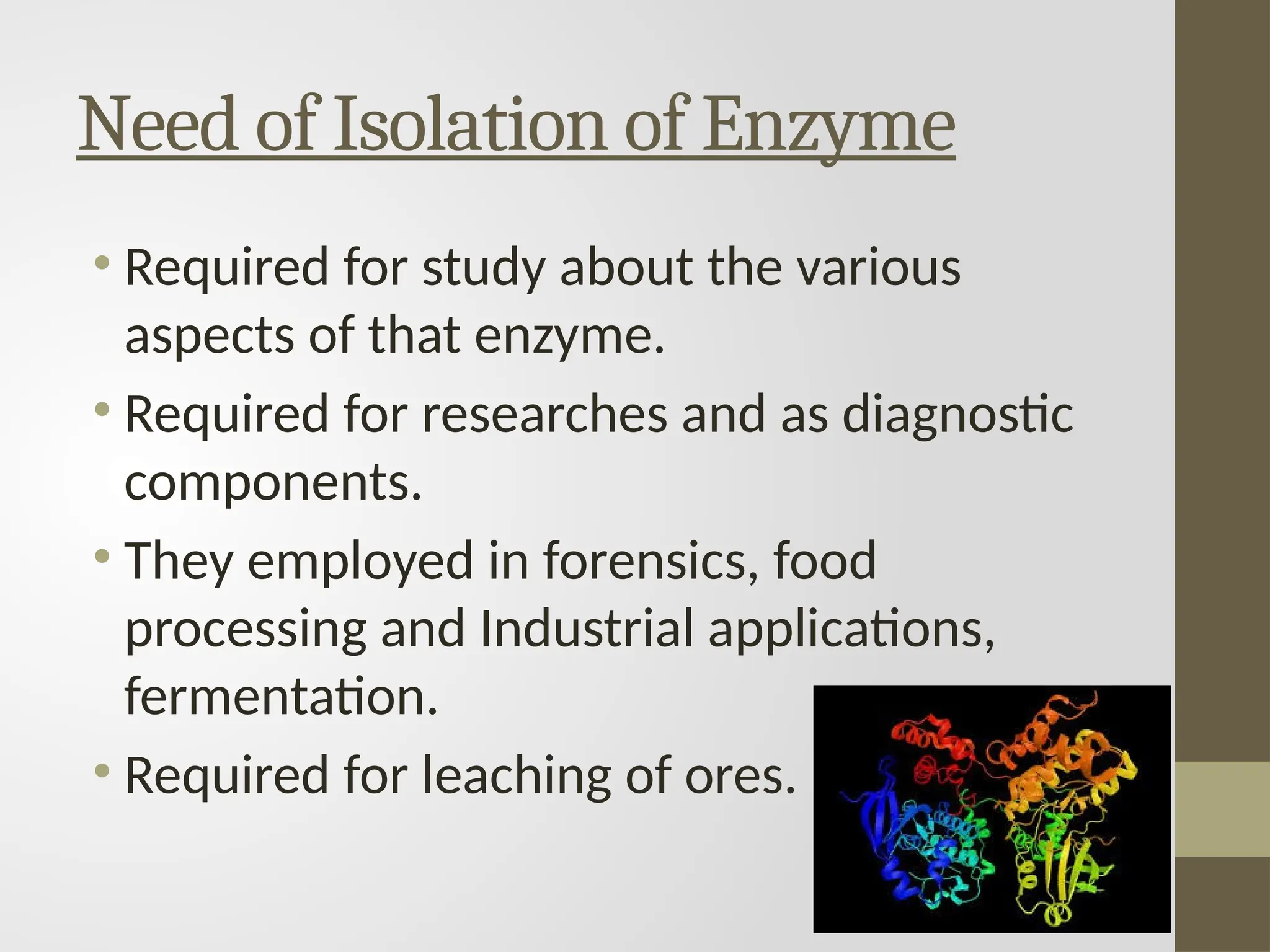 methods ofenzymeisolationandpurification | PPT