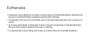 Methods of Euthanasia, techniques used to restraint.pptx