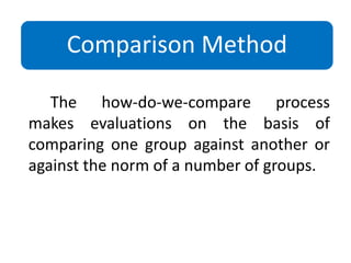 Methods of evaluation | PPT