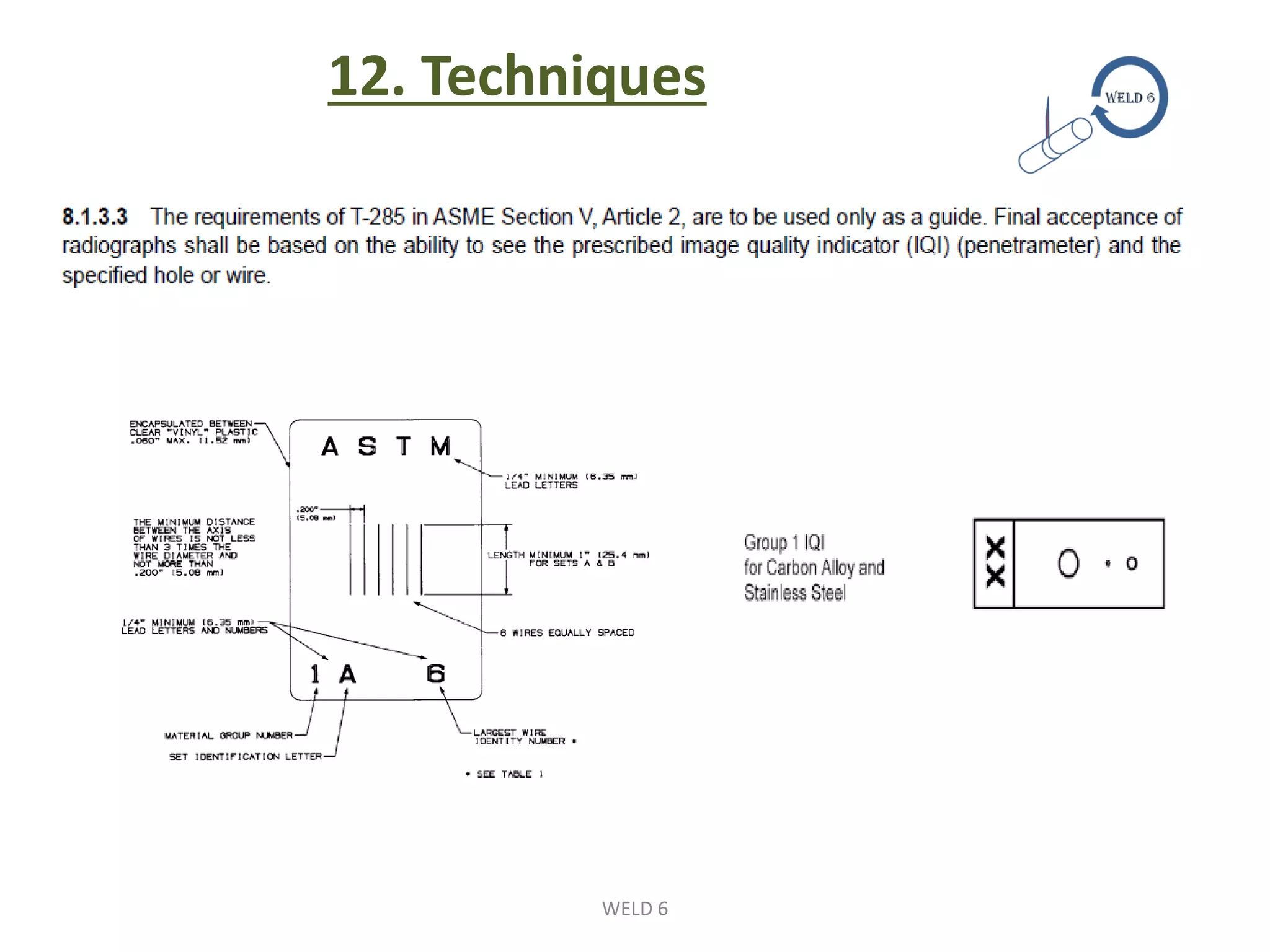 Methods of examination of joints(RT) - API 650 Tanks | PDF