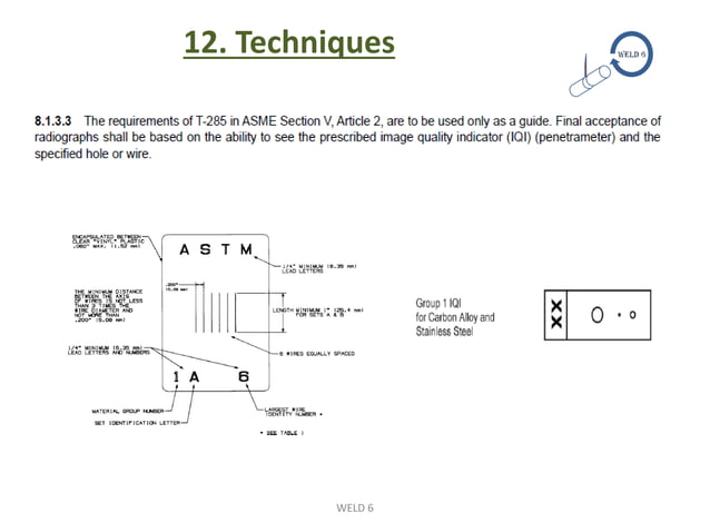 Methods of examination of joints(RT) - API 650 Tanks | PDF