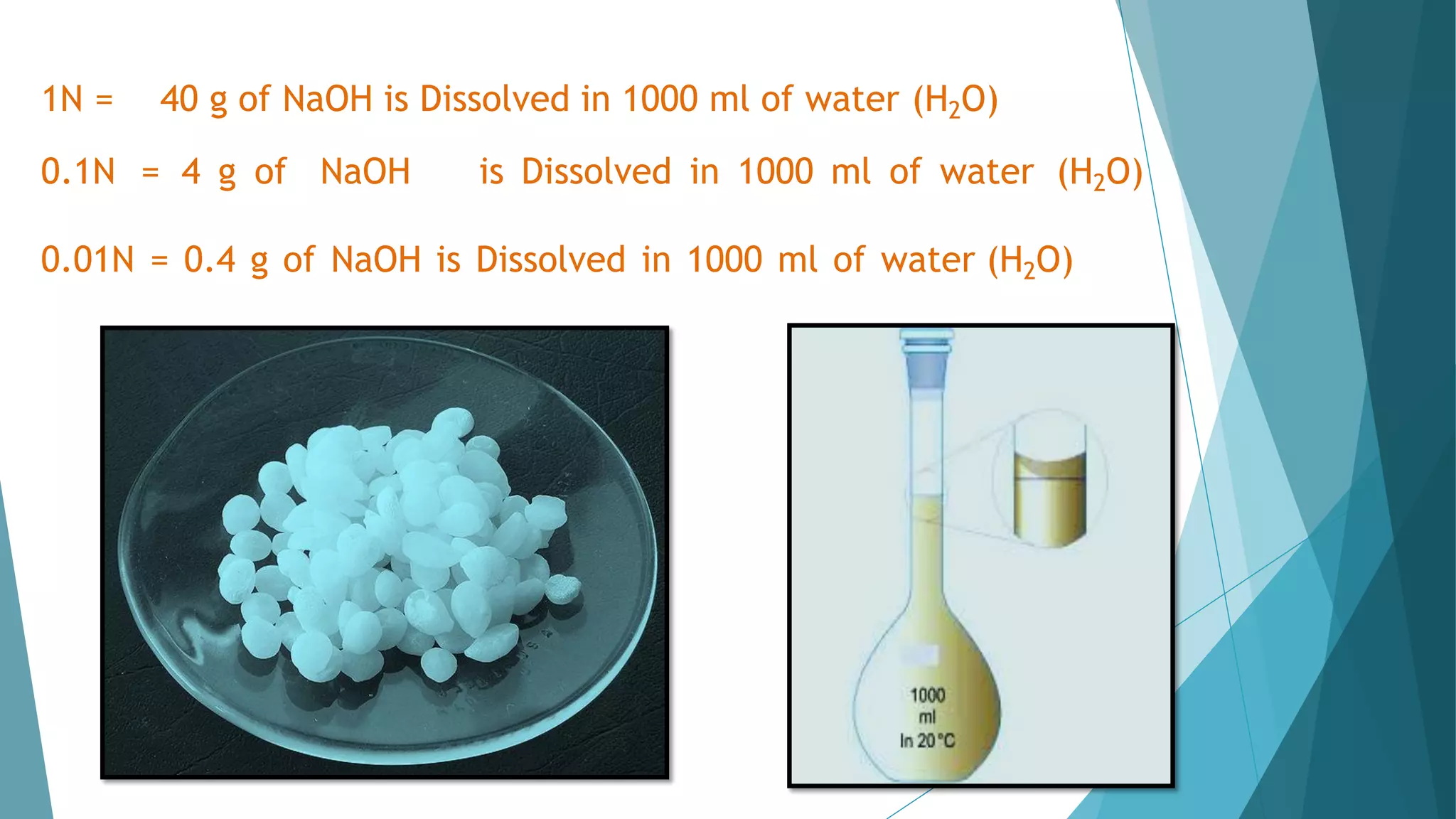 Methods of expressing concentration | PDF