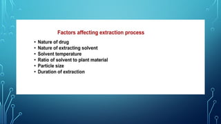 CONVENTIONAL AND MODERN METHODS OF EXTRACTION.pptx