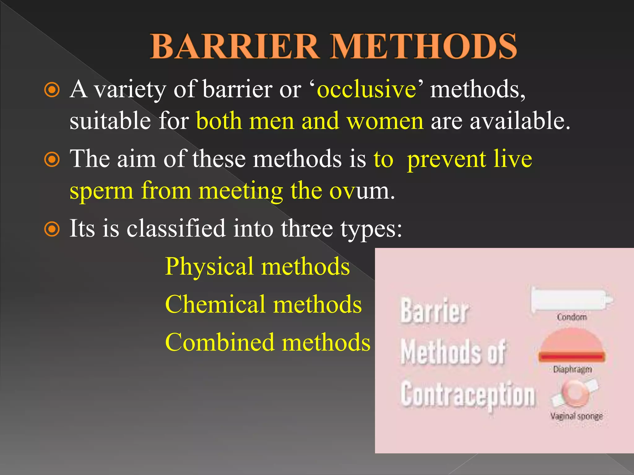 Methods of family limiting and spacing methods (1) | PPTX