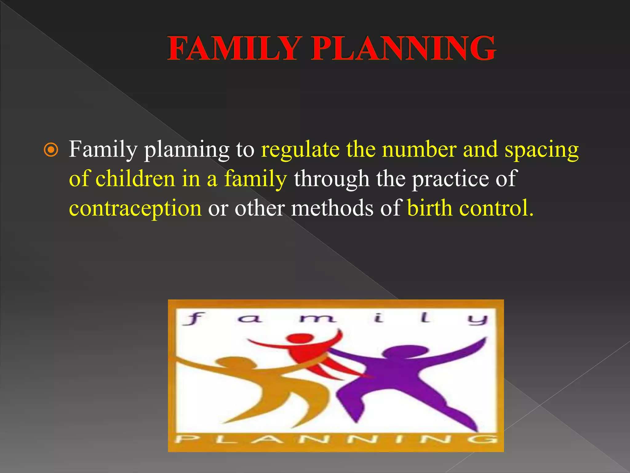 Methods of family limiting and spacing methods (1) | PPTX